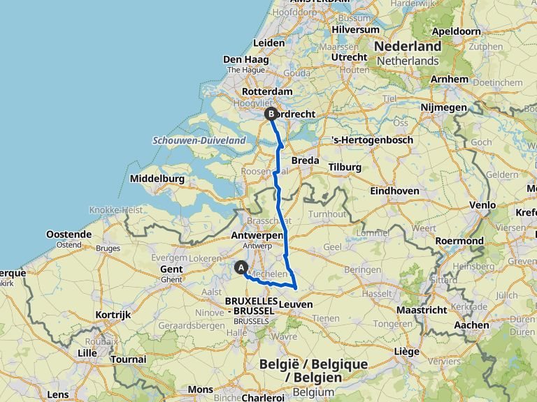 Bornem-Riemst130 km 2023 | road ride | Komoot